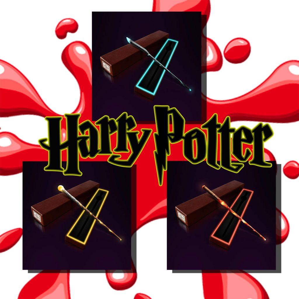 HARRY POTTER MAGIC CASTER WAND – 2 WINNERS! – JAMMY – The Original ...