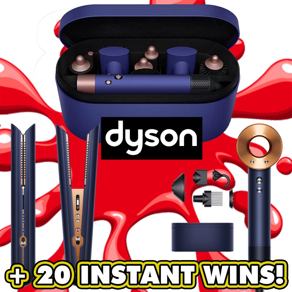 DYSON HAIRCARE MEGA BUNDLE! + INSTANT WINS – JAMMY – The Original Prize ...