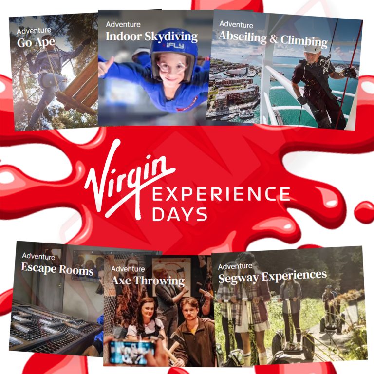 £500 VIRGIN EXPERIENCE VOUCHER! – JAMMY – The Original Prize ...