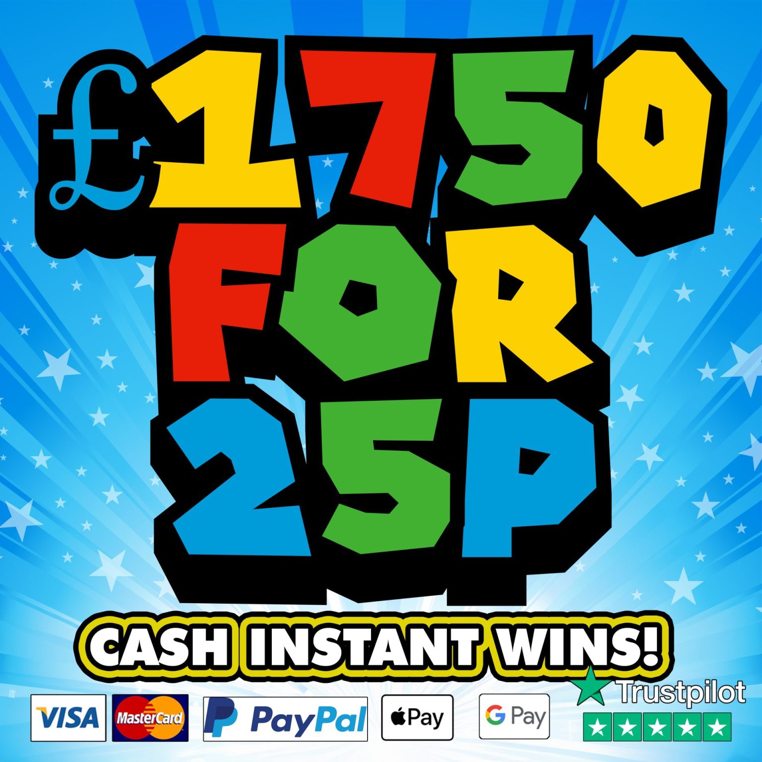£1750 CASH – £150 NEIGHBOURS + INSTANT WINS! – JAMMY – The Original ...