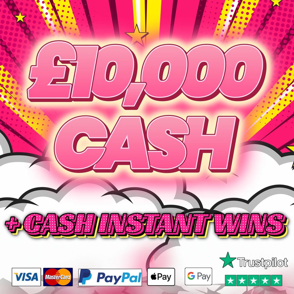£10,000 BIG CASH COMPETITION! – JAMMY – The Original Prize Competition Site